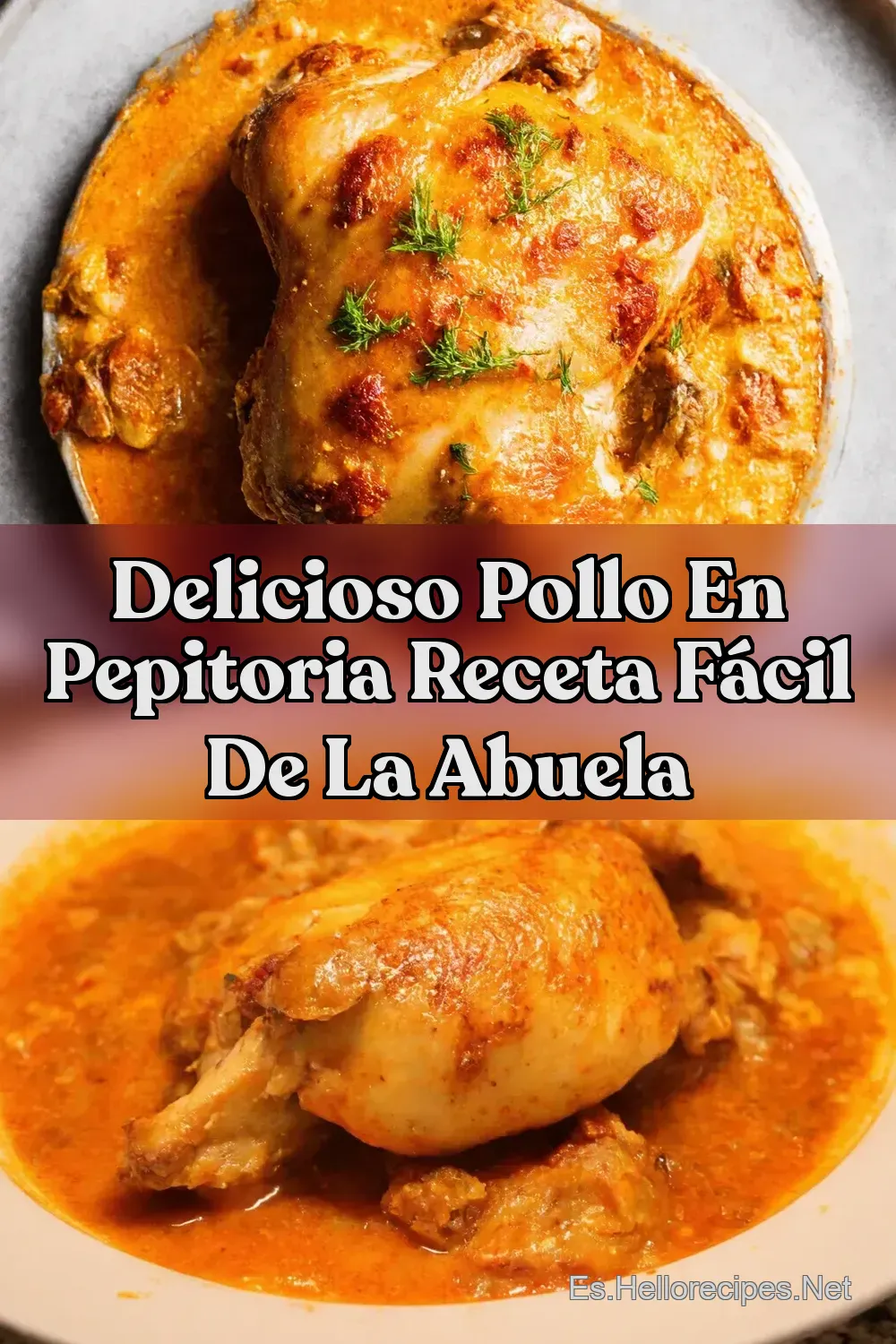 Pollo en Pepitoria Receta de la Abuela Fácil y Deliciosa