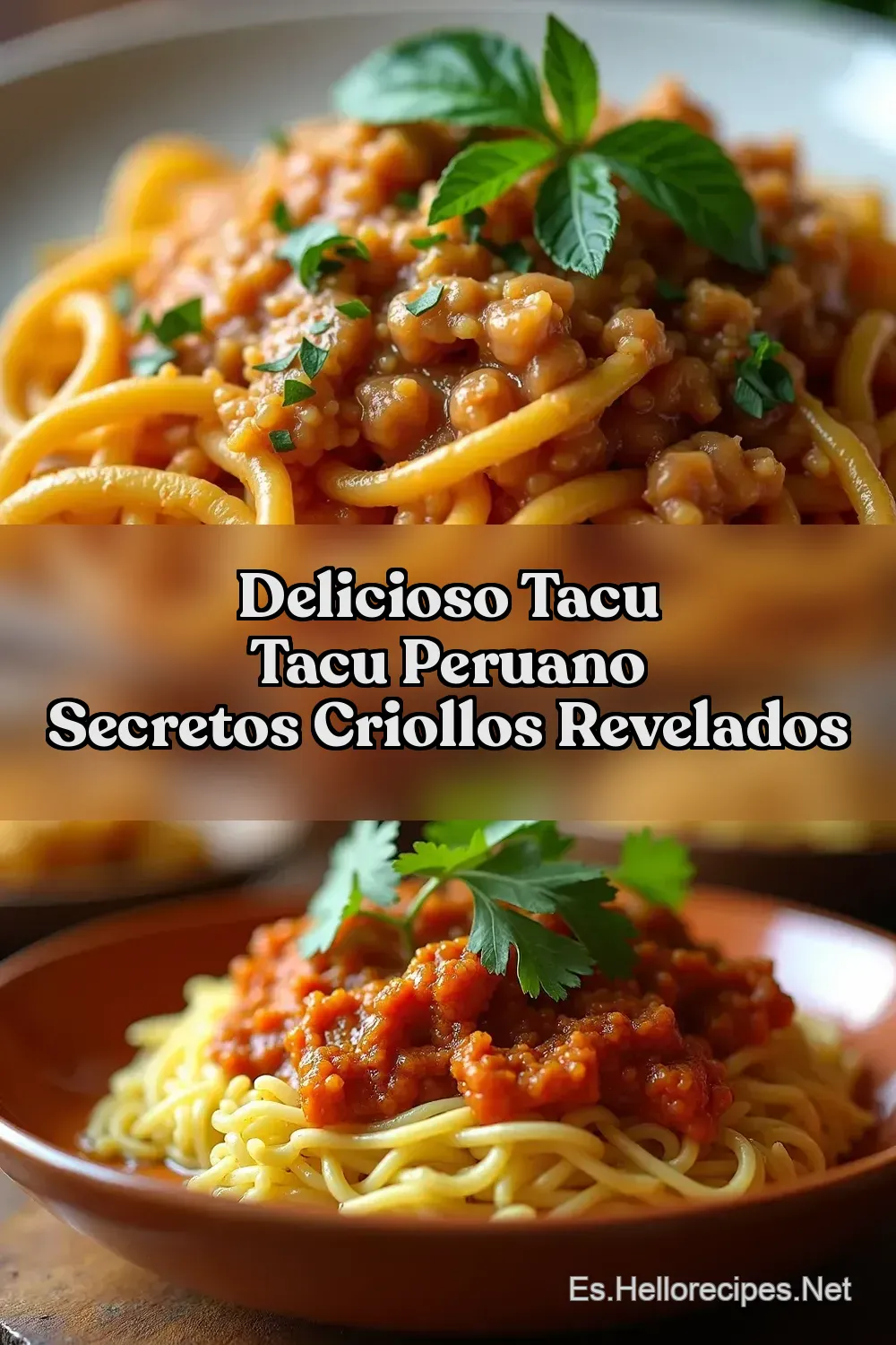 Receta de Tacu Tacu Peruano El Secreto de la Abuela