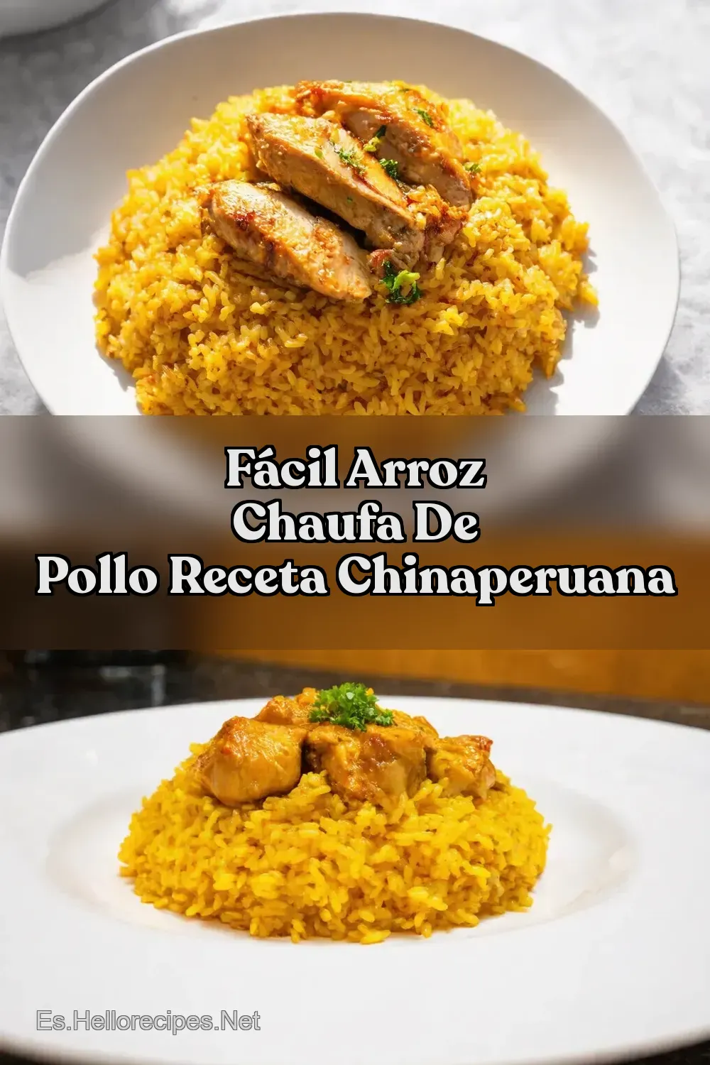 Arroz Chaufa de Pollo Casero Receta Chifa Fácil - ES Hello…
