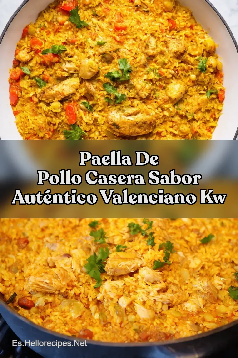 Paella de Pollo a la Valenciana Mi Receta Familiar - ES…