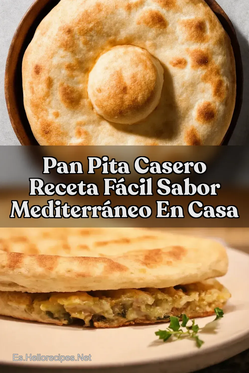 Pan Pita Pan Árabe Casero Receta Fácil y Deliciosa - ES…