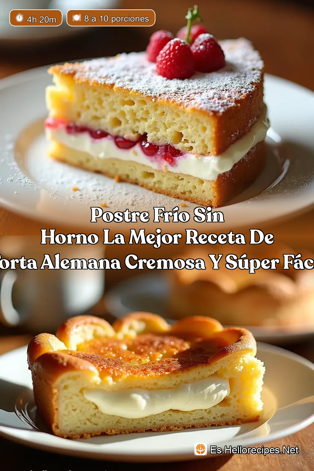 TORTA ALEMANA La Receta Fácil y Cremosa del Clásico Postre…