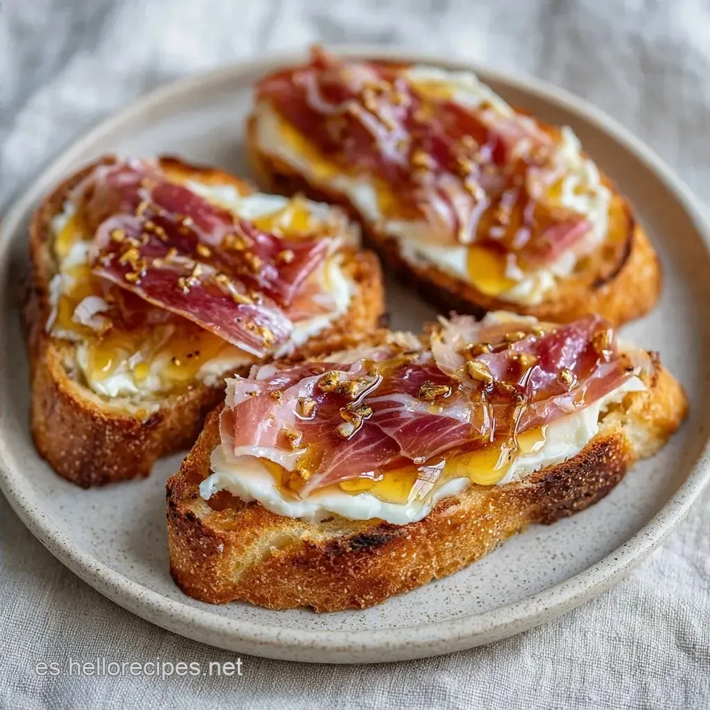 Mini Bocadillo Jamón Y Brie en 20 Minutos - ES Hello Recipes