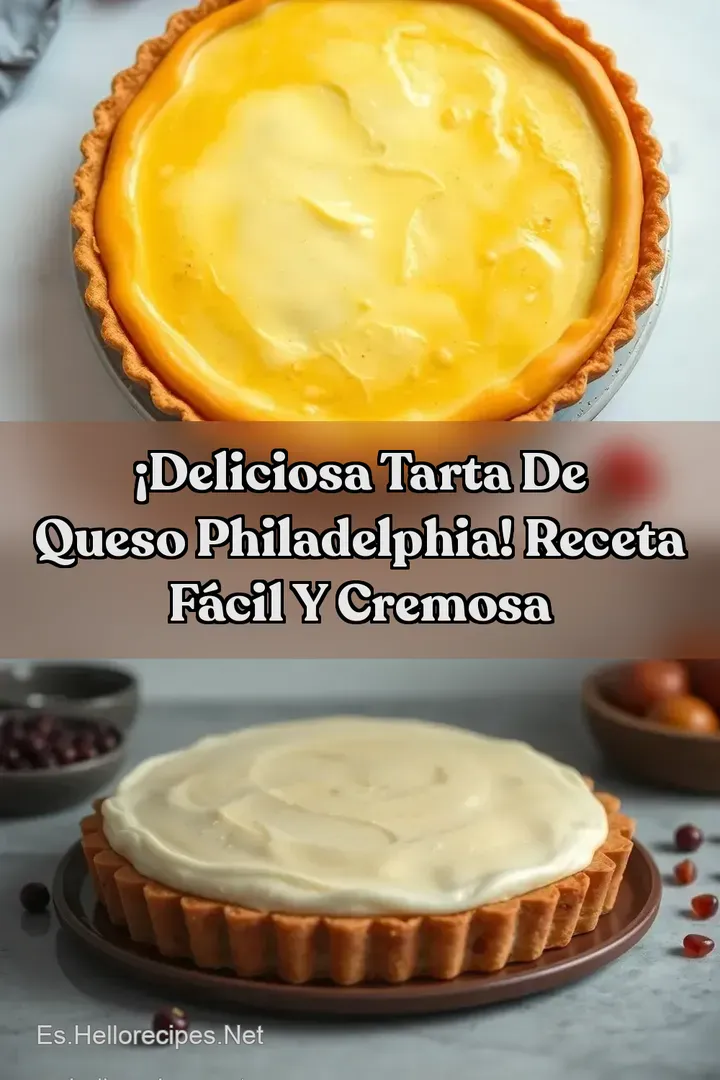 Tarta de Queso Philadelphia: ¡La Receta Clásica que Triunfa!