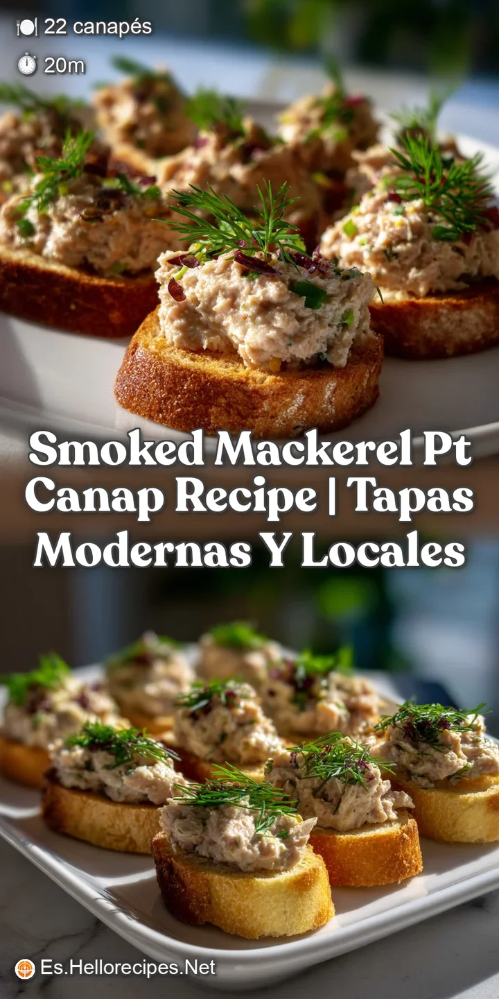Smoked Mackerel Pt Canap Recipe: Aperitivo Gourmet - ES…