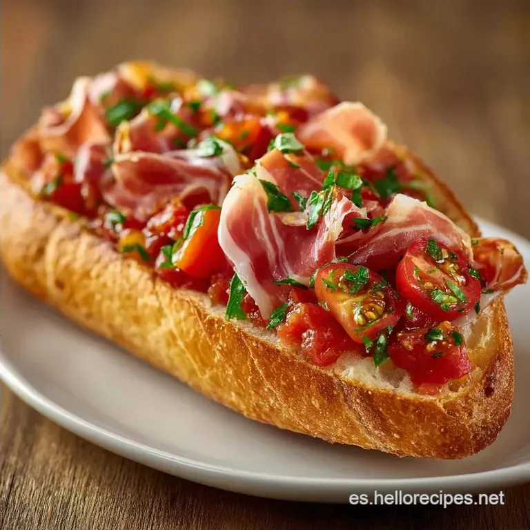 Mini Bocadillo Jamón Y Brie en 20 Minutos - ES Hello Recipes