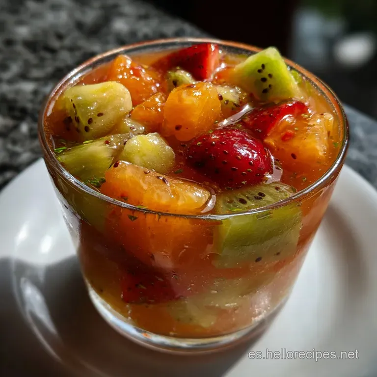 Cóctel de Frutas Casero: Elixir Fresco en 20 Minutos