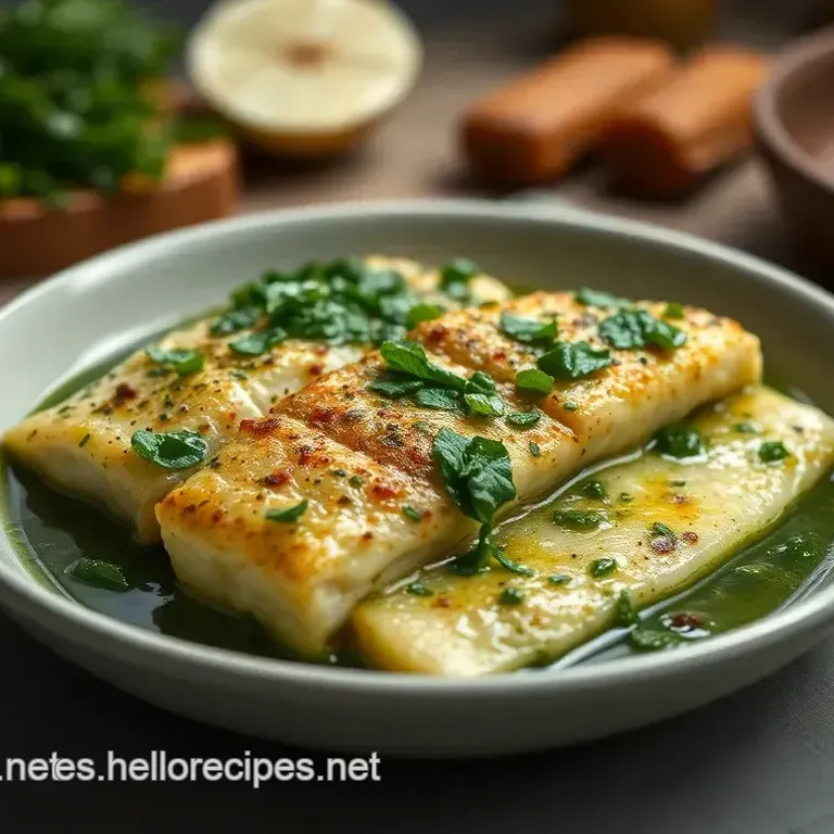 Merluza en Salsa Verde: Receta Fácil ¡Como la de la Abuela!