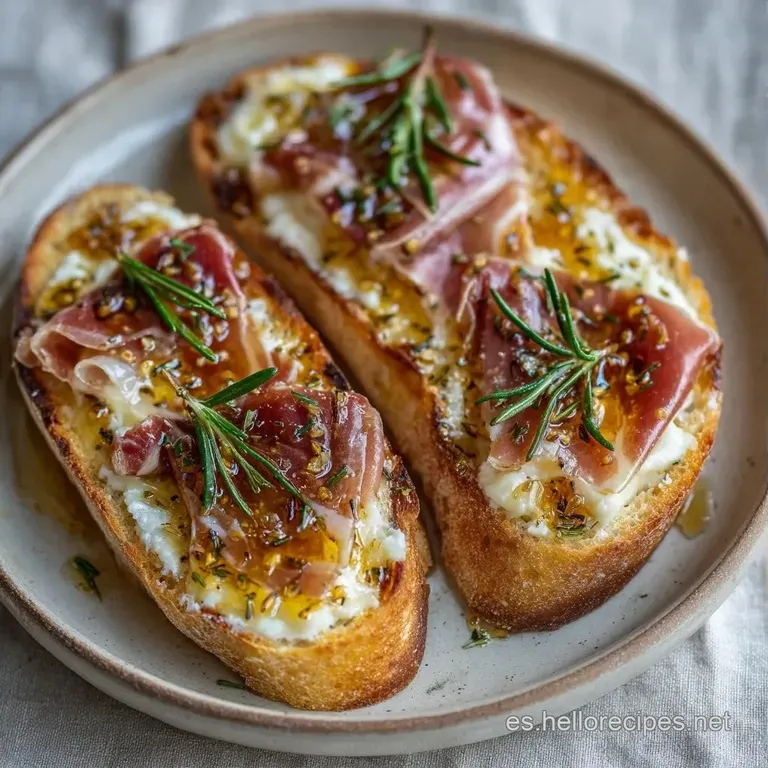 Mini Bocadillo Jamón Y Brie en 20 Minutos - ES Hello Recipes